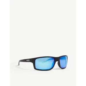 Oakley Gibston Rectangle Sunglasses - Black