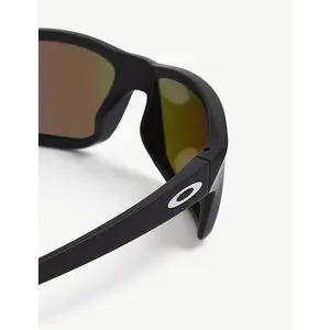 Oakley Gibston Rectangle Sunglasses - Black