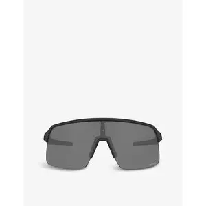 Oakley Sutro Wraparound Sunglasses - Black