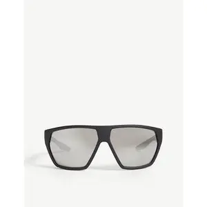 Prada Ps 08us Linea Rossa Wrap-around Acetate Sunglasses