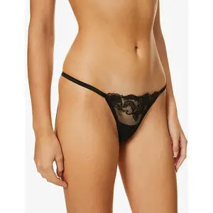 Bluebella Marseille Mid-rise Stretch-woven Thong
