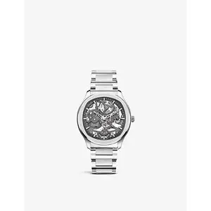 PIAGET Piaget Polo Skeleton Stainless Steel Automatic Watch Silver
