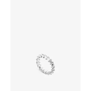 SHAUN LEANE Serpent Trace Sterling Band Ring - Silver
