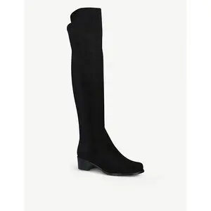 STUART WEITZMAN Reserve Suede Over-the-knee Boots
