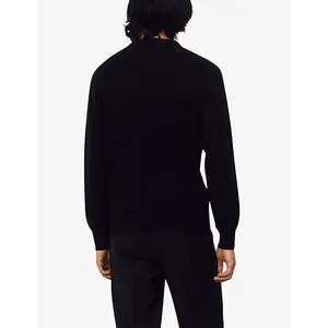 Sandro Long-sleeve Cashmere Jumper - Bleus