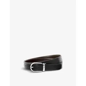 Montblanc Horseshoe-buckle Leather Belt - One-color