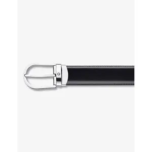 Montblanc Horseshoe-buckle Leather Belt - One-color