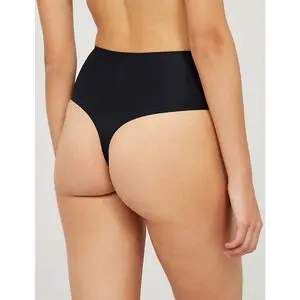 Chantelle Soft Stretch Seamless One-size High Waisted String - 011 Black