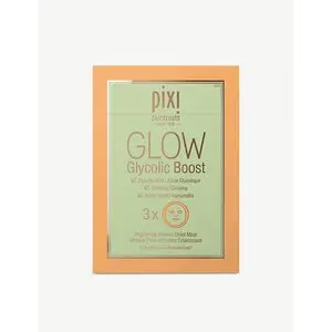Pixi Glow Glycolic Boost Sheet Mask Pack Of Three - One-color