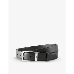 Montblanc Trapeze Leather Belt - One-color