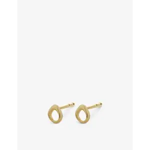 Monica Vinader Nura Reef 18ct Yellow -plated Vermeil Sterling Silver Stud Earrings