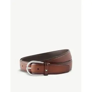 Montblanc Leather Cut-to-size Business Belt - One-color