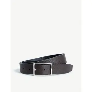 Anderson's Grained Leather Reversible Belt