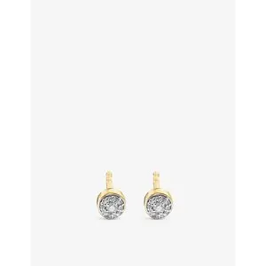 Monica Vinader Fiji Diamond Stud Earrings