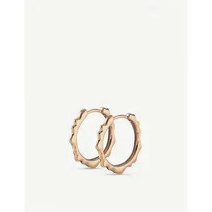 Monica Vinader Siren Hoop Earrings - 18ct Gold Vermeil
