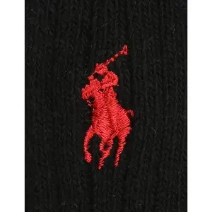 Polo Ralph Lauren Ribbed Cotton-blend Socks - Black