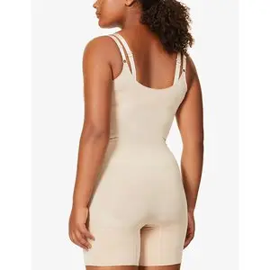 Spanx Sculpt™ Oncore Open-bust Mid-thigh Bodysuit - Soft Nude