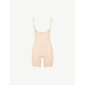 Spanx Sculpt™ Oncore Open-bust Mid-thigh Bodysuit - Soft Nude