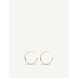 Monica Vinader Fiji 18ct Vermeil Hoop Earrings