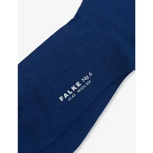 Falke No3 Wool-silk Socks - 6000 Royal Blue