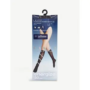 Falke Energize 50 Denier Knee-high Socks - Black