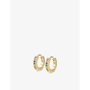Monica Vinader Huggie Earrings - Gold
