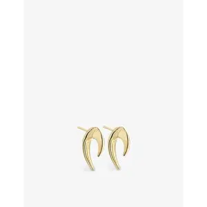 SHAUN LEANE Mini Talon Earrings - Yellow Gold Vermeil