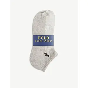 Polo Ralph Lauren Logo Socks Set Of Six - White Black Grey