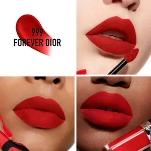 Dior 999 Forever Rouge Forever Matte Liquid Lipstick 6ml - 999 Forever Dior
