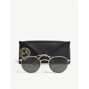 Ray-ban Phantos-frame Sunglasses - Gold