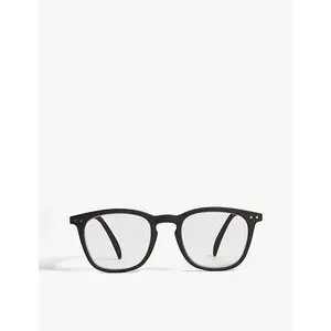 IZIPIZI E Reading + Square-frame Glasses - Black