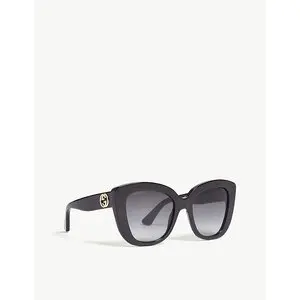 Gucci Gg0327s Cat-eye Frame Sunglasses