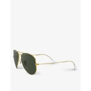 Ray-ban Aviator Sunglasses - Gold