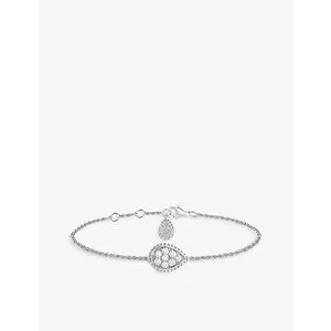 Boucheron Serpent Bohème Diamond White Gold Bracelet - Silver