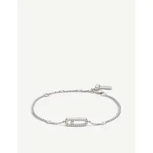 Messika Move Uno Pavé Diamond Bracelet - White