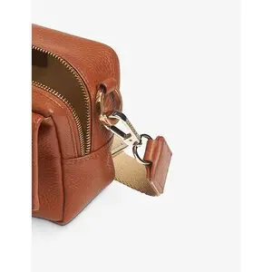 Whistles Bibi Leather Cross Body Bag - Tan