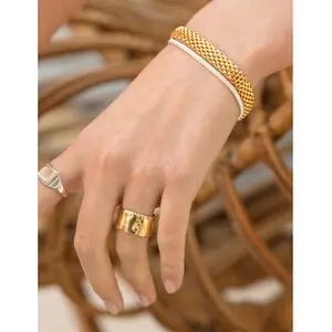 Monica Vinader Heirloom Sterling Bracelet - Silver