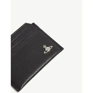 VIVIENNE WESTWOOD Milano Grained Leather Card Holder