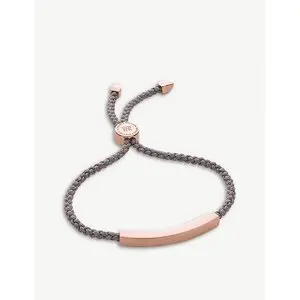 Monica Vinader Linear Friendship Bracelet - Grey