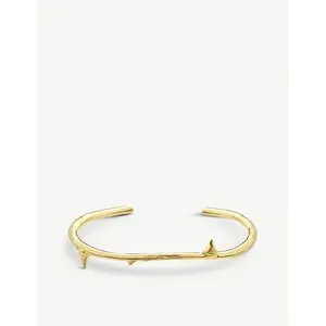 SHAUN LEANE Rose Thorn Bangle - Gold