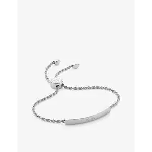 Monica Vinader Linear Sterling Friendship Bracelet - Silver