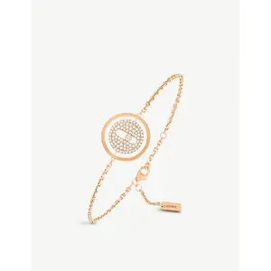 Messika Lucky Move Rose Gold And Diamond Bracelet - Pink Gold