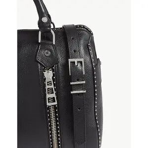 Zadig&Voltaire Sunny Studded Leather Bowling Bag - Noir