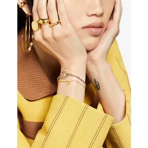 VIVIENNE WESTWOOD Mayfair Orb Chain Bracelet - Crystal Ab/gold