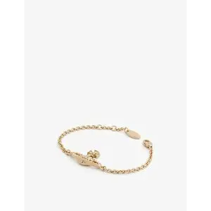VIVIENNE WESTWOOD Mayfair Orb Chain Bracelet - Crystal Ab/gold