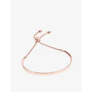 Monica Vinader Fiji 18ct -plated Chain Bracelet Rose Gold