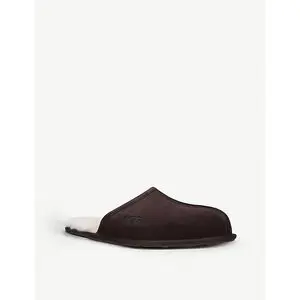 UGG Scuff Sheepskin Slippers - Dark Brown