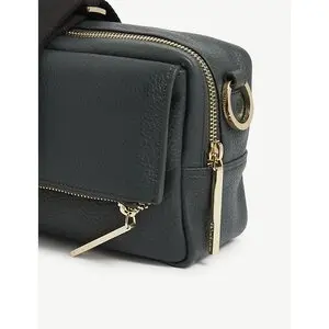 Whistles Bibi Leather Cross-body Bag - Green