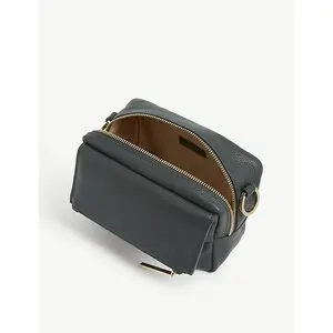 Whistles Bibi Leather Cross-body Bag - Green