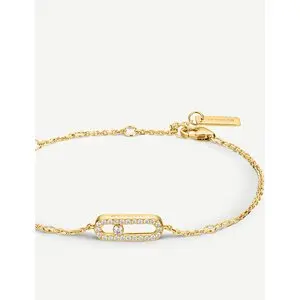 Messika Move Uno Pavé Diamond Bracelet - Yellow